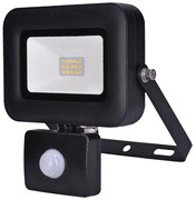 Solight LED reflektor PRO se senzorem, 10W, 920lm, 5000K, IP44
