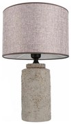 Stolní lampa RAMZES 1xE27/40W/230V šedá