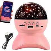 Verk Group Hvězda projektor noční světlo hvězda vedla reproduktor bluetooth usb projektor