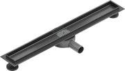 Mexen Flat 360° skříň pro liniový odtok otočný 60 cm, gun gray kartáčovaný - 1E40060