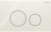 Geberit Sigma40 ovládací tlačítko sklo písková šedá 115.628.JL.1