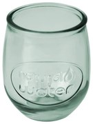 Světle zelená sklenice z recyklovaného skla Ego Dekor Water, 0,4 l