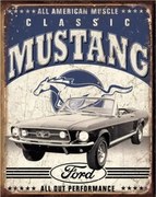 Plechová cedule Classic Mustang