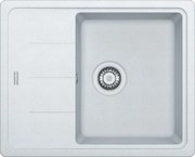 Franke Basis - Fragranitový dřez BFG 611-62, 62x50 cm, bílá-led 114.0285.103