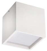 LED2 - LED Venkovní stropní svítidlo CUBE LED/12W/230V bílá IP54