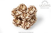 Ugears 3D dřevěné mechanické puzzle Kostka Flexi