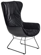 Freifrau Manufaktur designová křesla Leya Cocktail Wingback Chair Sledge