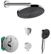 SANITINO - Sprchový set s baterií a tělesem pod omítku hansgrohe, příslušenství kielle, chrom SANI21HHK000