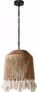 Toolight Toolight, stropní svítidlo 30cm, 1xE27, APP1734-1CP, černá-hnědá, OSW-04044
