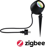 P 94771 LED bodové zahradní světlo Smart Home Zigbee Kikolo IP65 90mm RGBW+ 6,2W 230V antracit umělá hmota/hliník - PAULMANN