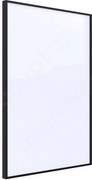 ACCEPT Dveřní tabulka Plato X 148 x 210 mm (černá) - černá tabulka