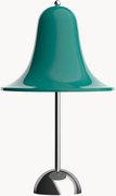 Malá přenosná stmívatelná stolní LED lampa Pantop, design Verner Panton