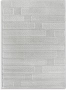 Koberec Porto1, 120x170 cm, stříbrný