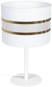 Stolní lampa CORAL 1xE27/60W/230V bílá
