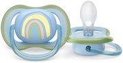 PHILIPS AVENT Šidítko Ultra air Obrázek 0-6 m 1 ks Philips Avent Duha