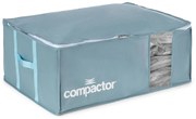Vakuový plastový úložný box na oblečení 65x45x27 cm Blue Edition – Compactor