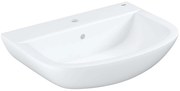 Grohe Bau Ceramic - Umyvadlo 65x47 cm, s přepadem, 1 otvor pro baterii, alpská bílá 39420000