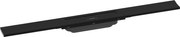 Hansgrohe RainDrain Flex, vrchní sada sprchového žlabu 1000, zkracovatelný, pro instalaci volně na plochu, černá matná, HAN-56046670