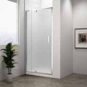 Polysan Easy Line - Sprchové dveře otočné 76-90 cm, sklo Brick EL1638