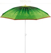 Livarno® Slunečník, Ø 160 cm (kiwi)