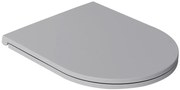 Isvea Isvea, INFINITY WC sedátko SLIM, Easy Take, Soft Close, stone grey, 40KF0547I-S