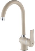 Kuchinox Dřezová baterie Madera s otočným raménkem - BQM_468D, béžová granit