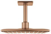 Grohe Rainshower SmartActive Cube - Hlavová sprcha 310, sprchové rameno 14 cm, 2 proudy, kartáčovaný Warm Sunset 26481DL0