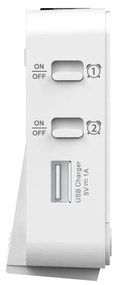GARNI technology Digitální budík s projekcí času a vnitřní teploty GARNI 140W