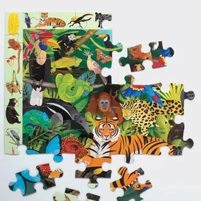 Mudpuppy Puzzle Hledání v deštném pralese / 64 dílků