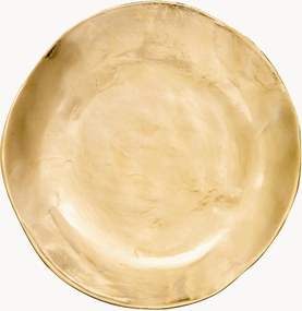 Ručně vyrobený dezertní talíř z porcelánu Gold Edge