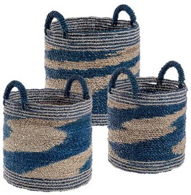BIZZOTTO set 3 kulatých košů ACHAL 0380296
