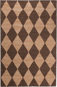 XXXLutz RUČNĚ TKANÝ KOBEREC, 160/230 cm tmavě hnědá Flair Rugs - Online Only koberce & rohožky - 003165043102