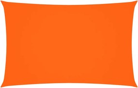 Stínicí plachta oxfordská látka obdélníková 2,5 x 5 m oranžová 135704