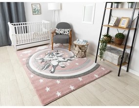 Dywany Łuszczów, Dětský kusový koberec Petit Pony pink, 120x170, růžová, dětský pokoj