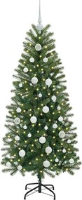 Umělý vánoční stromeček Zelená 150 cm PE a PVC 3397344