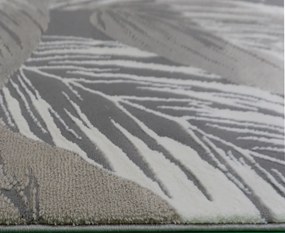 BE Koberec Zurich 1925 BEIGE GREY - šedý obdélníkový Rozměr: 60x100 cm