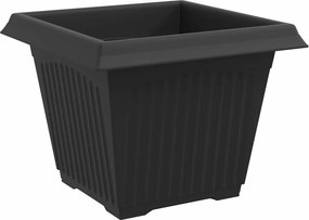 Květináče 6 ks Černá Plast 3403300