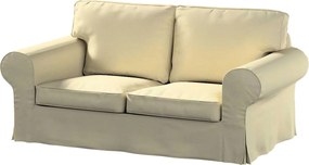 Potah na pohovku IKEA Ektorp 2-místná rozkládací  NOVÝ MODEL 2012 barva ekr látka lesklé, sametová