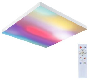 P 79905 LED Panel Velora Rainbow dynamicRGBW hranaté 450x450mm RGBW bílá - PAULMANN