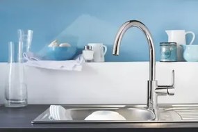 Grohe BauLoop - Dřezová baterie chrom