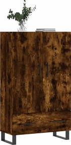 vidaXL Skříň highboard 69,5 x 31 x 115 cm kompozitní dřevo [828265] Barva: šedá sonoma