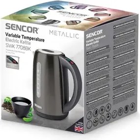 SENCOR SWK 7708BK černá / Rychlovarná konvice / 2150W / 1.7L