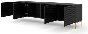 TV stolek Surfy 4D (černá). 1057588