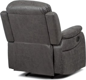 Polohovací křeslo šedé TV-4086 GREY