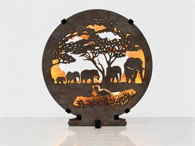 Li-Go "Sloni" lampa 20x22 cm provedení povrchu: bříza
