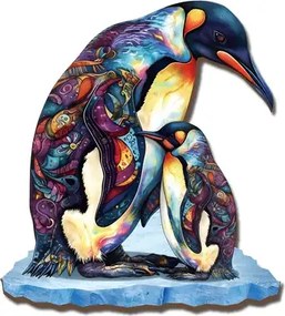 2Kids Toys Dřevěné puzzle Tučňáci / 100+ dílků / od 14 let