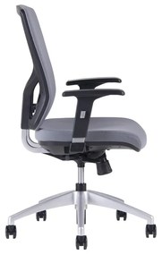 Kancelářská ergonomická židle Office Pro HALIA BP – bez podhlavníku, více barev Šedá 2625