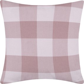 Bavlněný povlak na polštář Kostky - růžový Velikost: 40 x 40