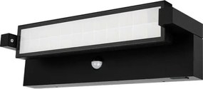 LED Ven. nástěnné svítidlo se senzorem LED/36W/230V 3000/4000/6500K IP54 černá