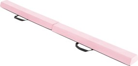 Costway Kladina gymnastická kladina 210 cm skládací gymnastická kladina – růžový
